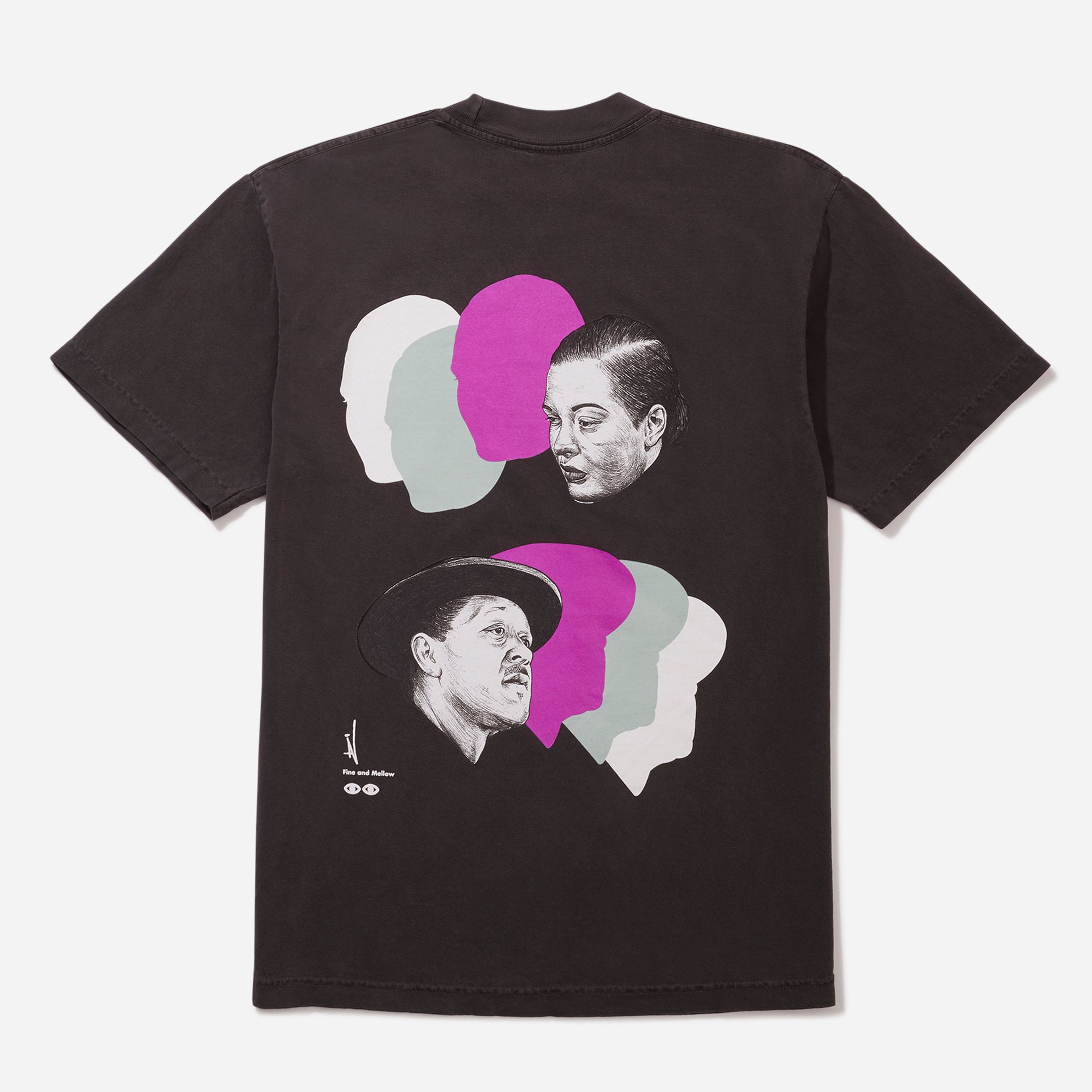 Fine and Mellow Black Tee – Moon Collective